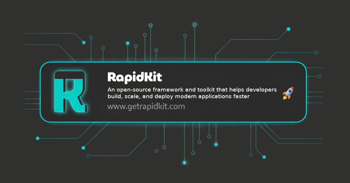 RapidKit - Build, Scale, and Deploy Modern Applications Faster